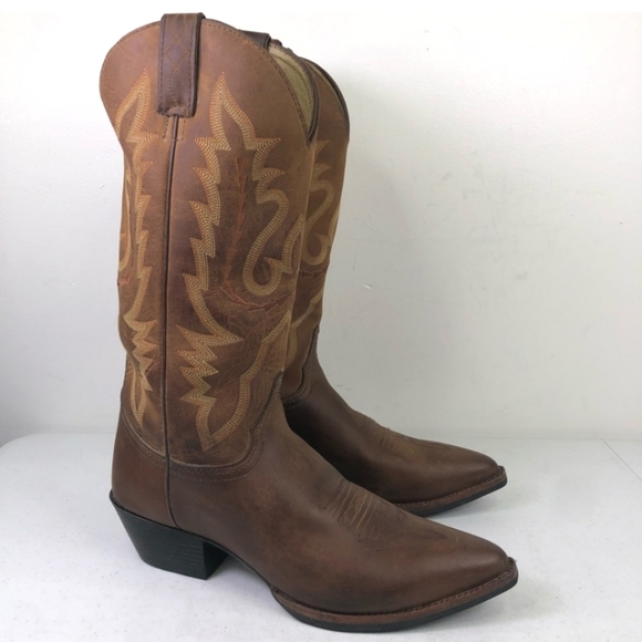 Justin Boots | Shoes | Justin Boots Womens Leather Western Cowboy Boots ...